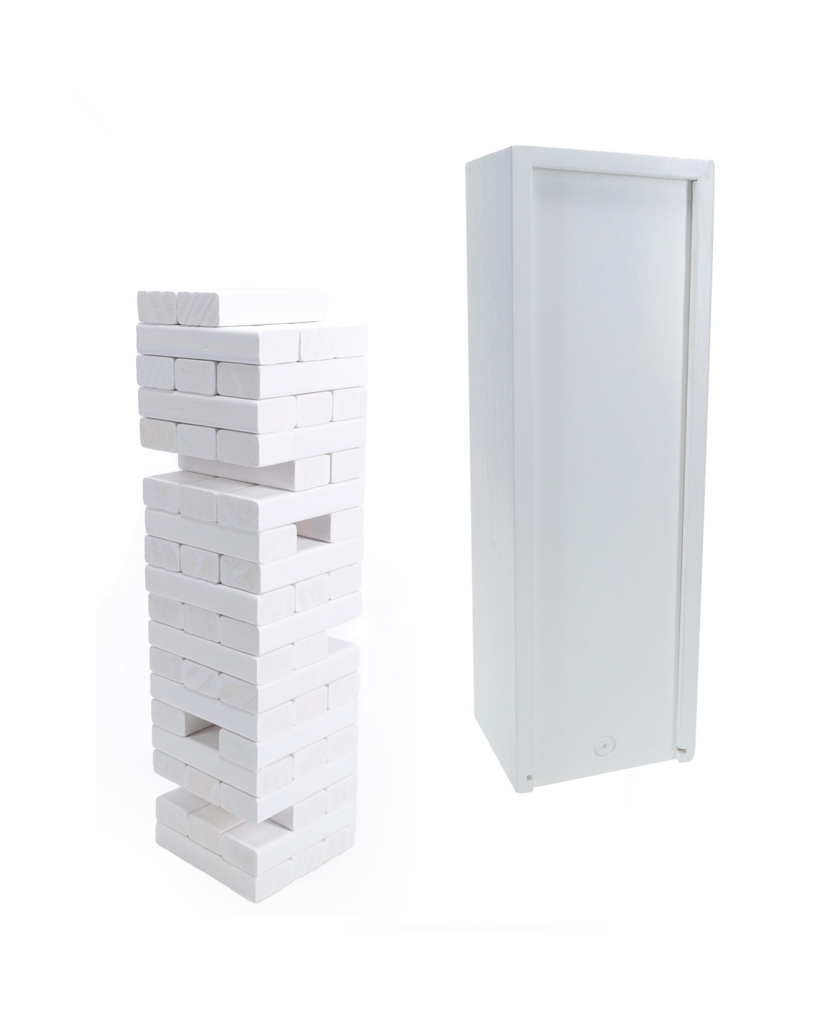 Click here for We Games White Wooden Blocks Stacking Tower Game w... prices