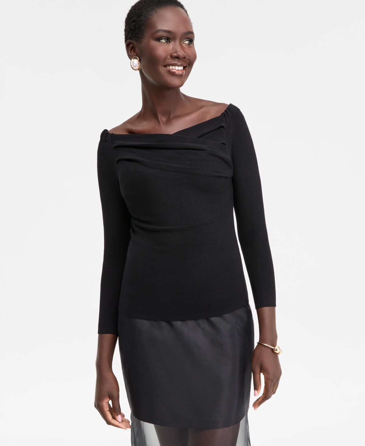 Click here for I.n.c. International Concepts Womens Cowlneck Swea... prices
