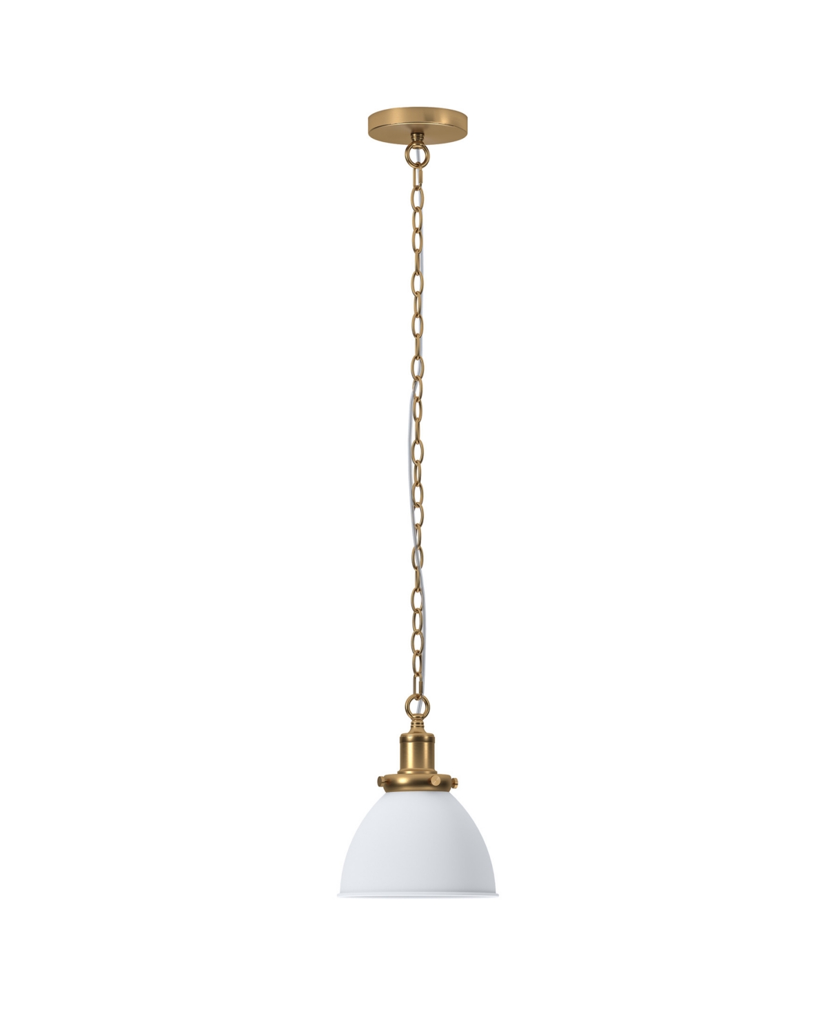 Click here for Hudson & Canal Elodie 8 Metal Pendant with Metal S... prices