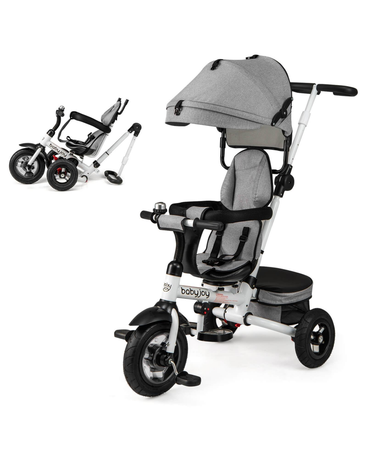 Click here for Costway Toddler 5-in-1 Folding Trike 1-5 Years Old... prices