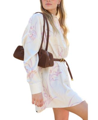 Lily and Lionel London Women's Kristy Button Down Large Floral ...