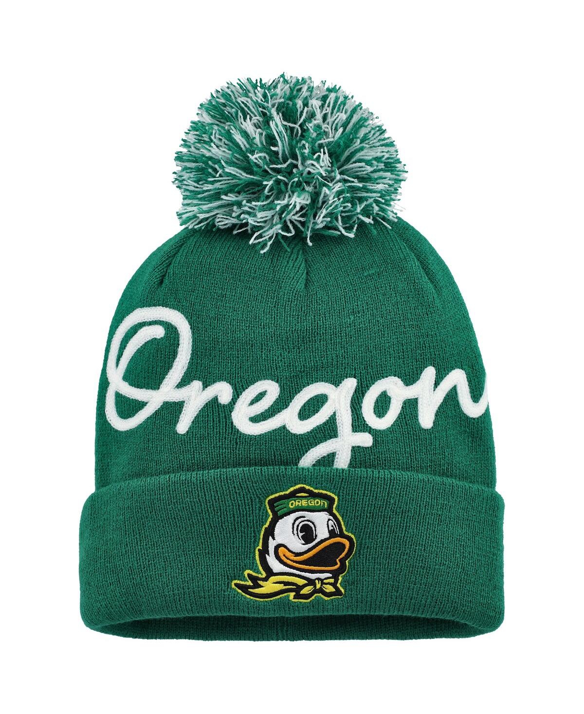 Click here for Fanatics Womens Green Oregon Ducks Excel Cuffed Kn... prices