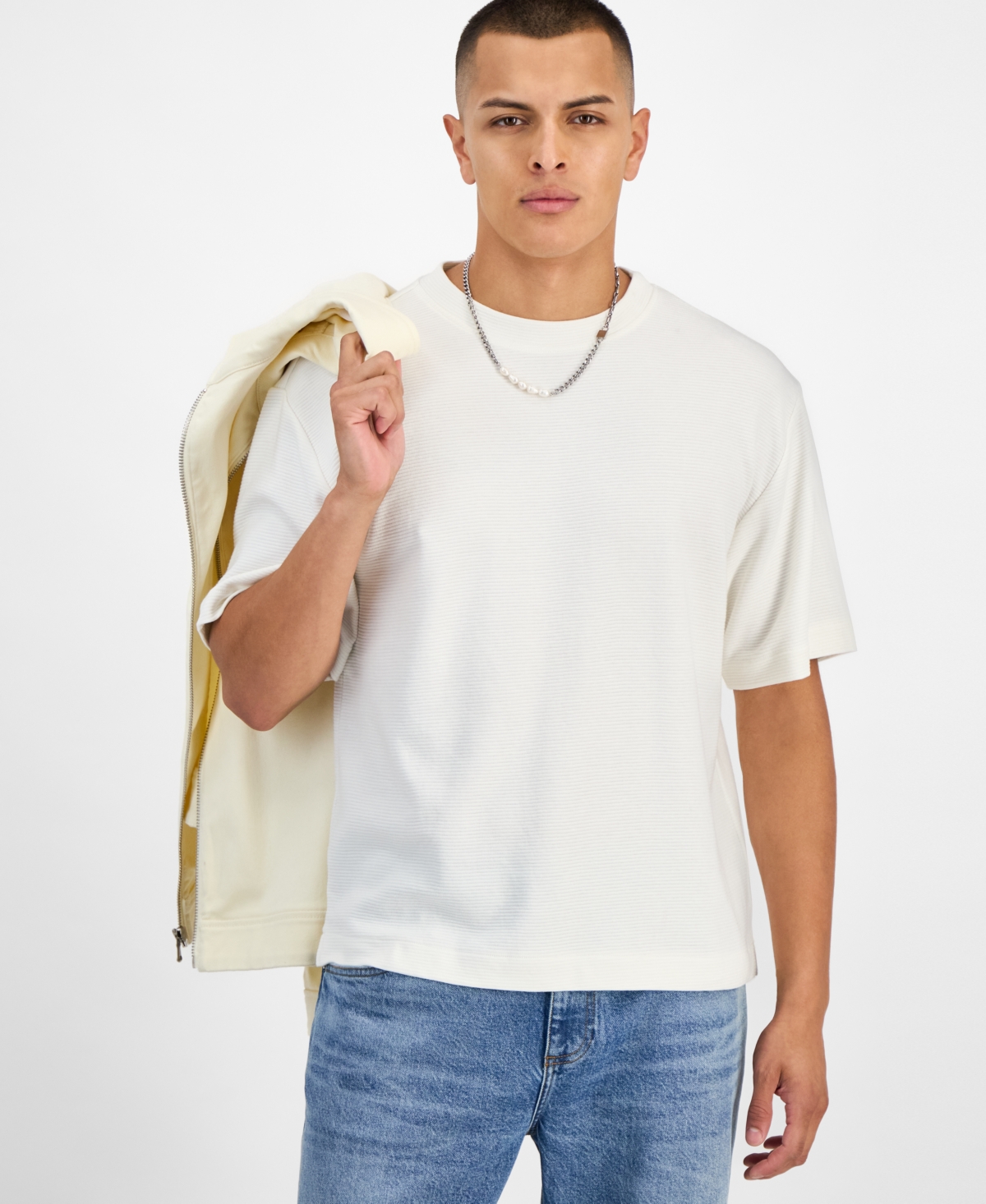 Click here for Mode of One Mens Corey Ottoman Relaxed-Fit T-Shirt... prices