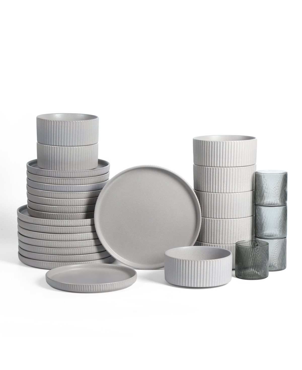 Click here for Stone Lain Haven 32 Pc. Dinnerware & Glassware Set... prices