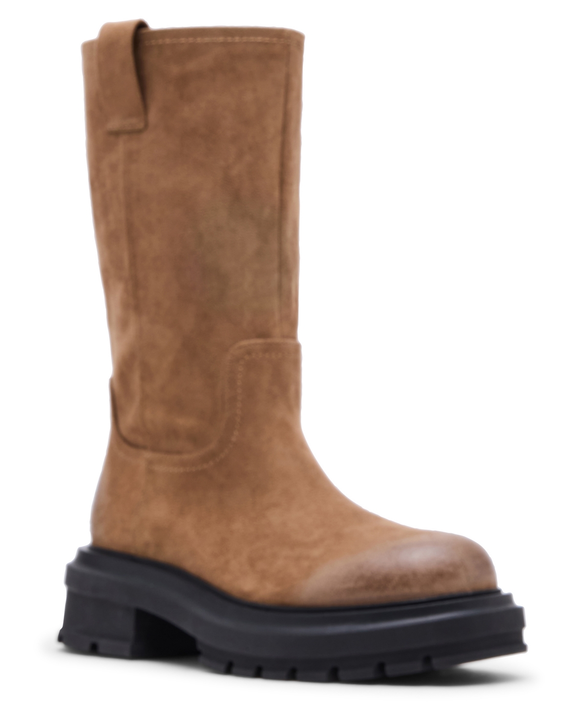 Click here for Madden Girl Womens Roost Slouchy Mid-Shaft Enginee... prices