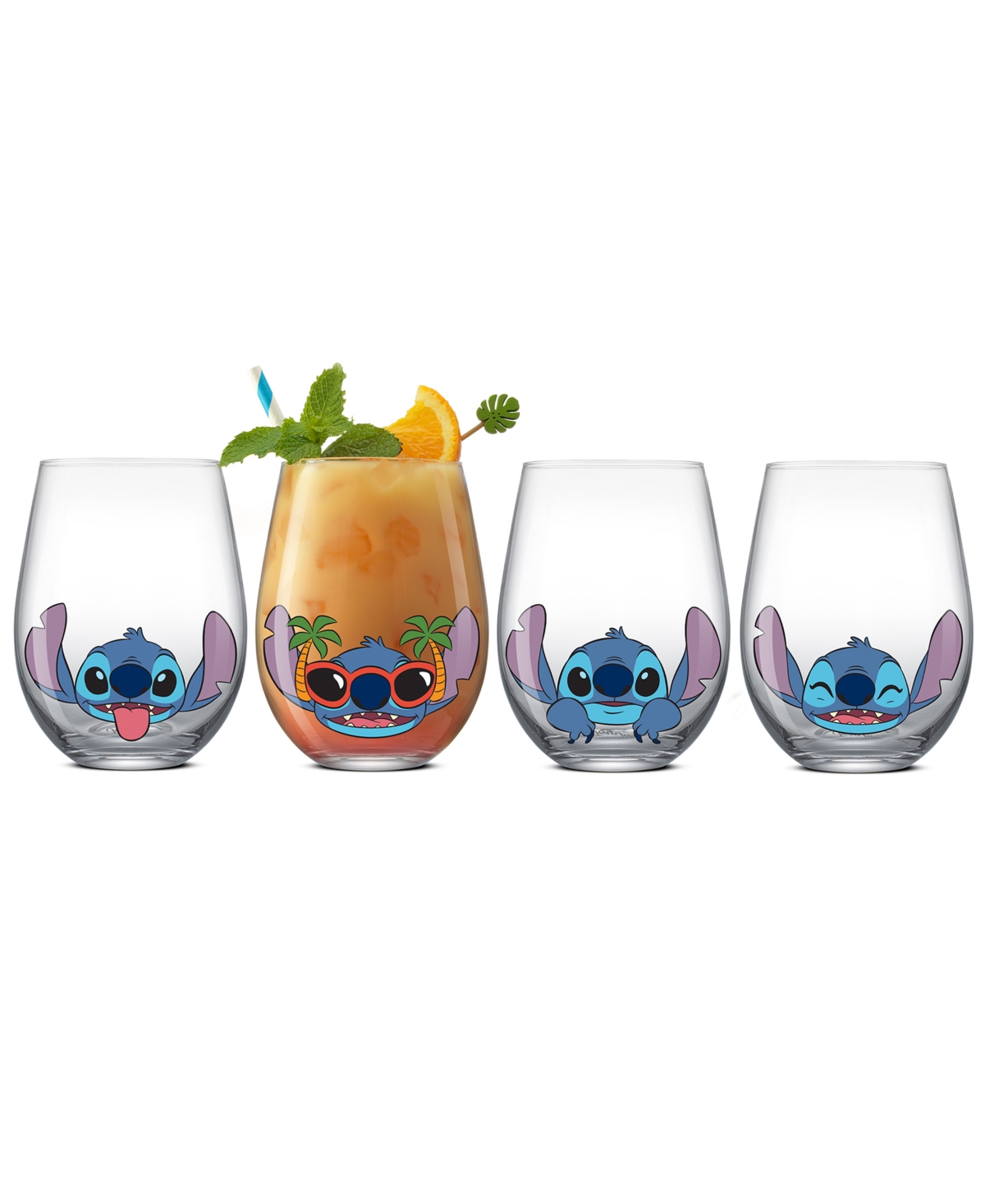 Click here for JoyJolt Lilo Stitch Silly Sips Stemless Drinking G... prices