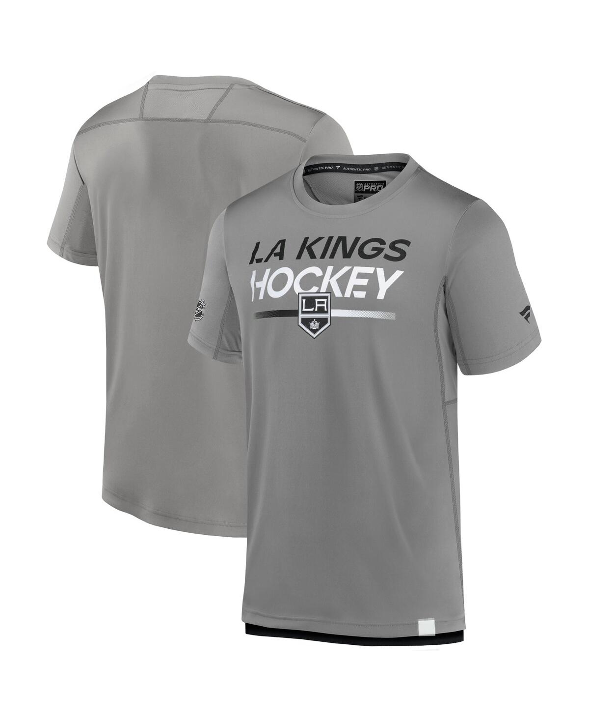Click here for Fanatics Mens Gray Los Angeles Kings Authentic Pro... prices