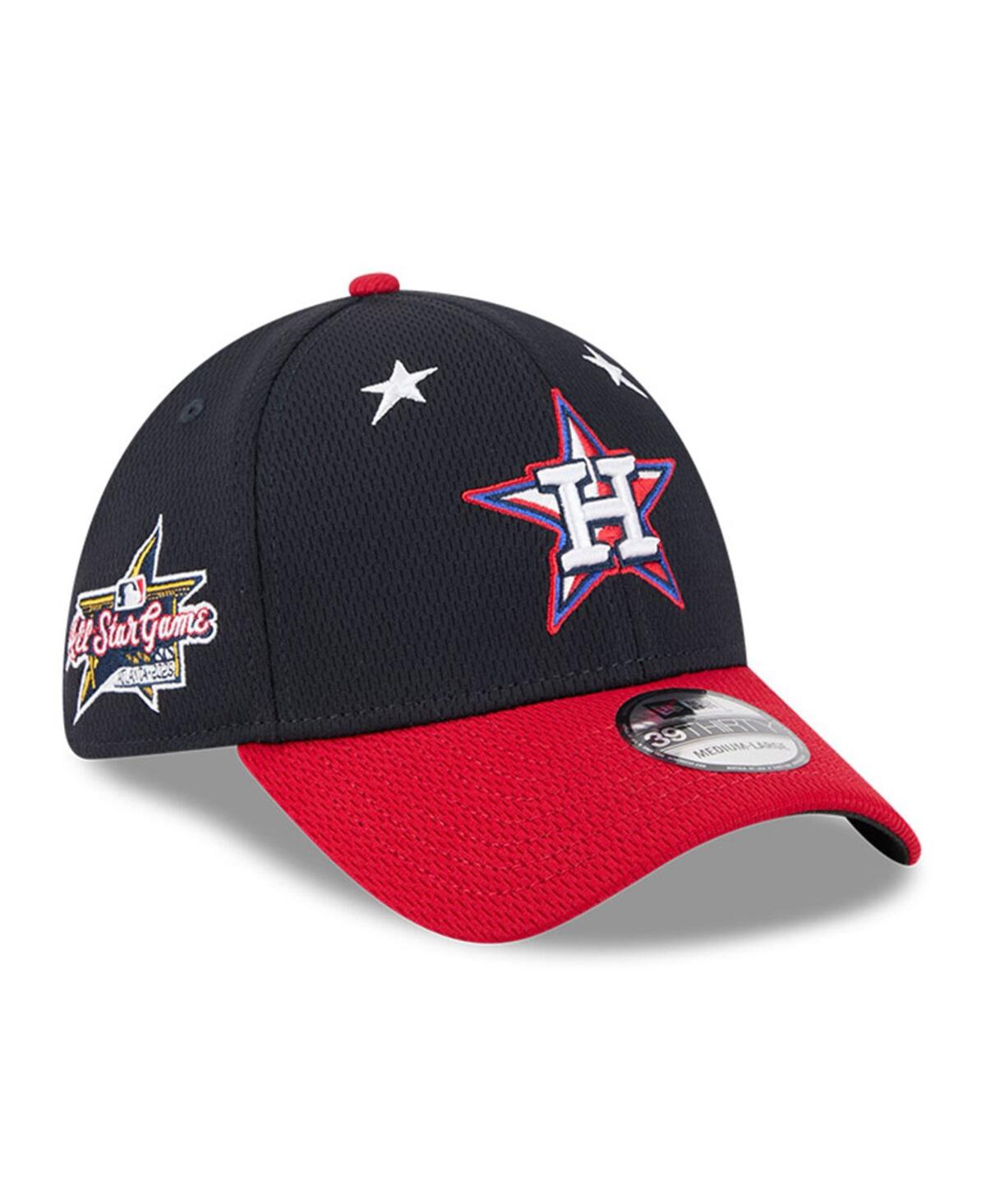Click here for New Era Mens Navy/Red Houston Astros 2025 Mlb All-... prices