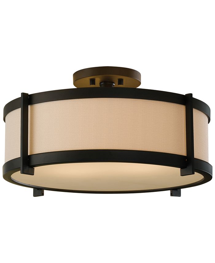 Generation Lighting Feiss Stelle 2-Light Semi-Flush Mount - Macy's