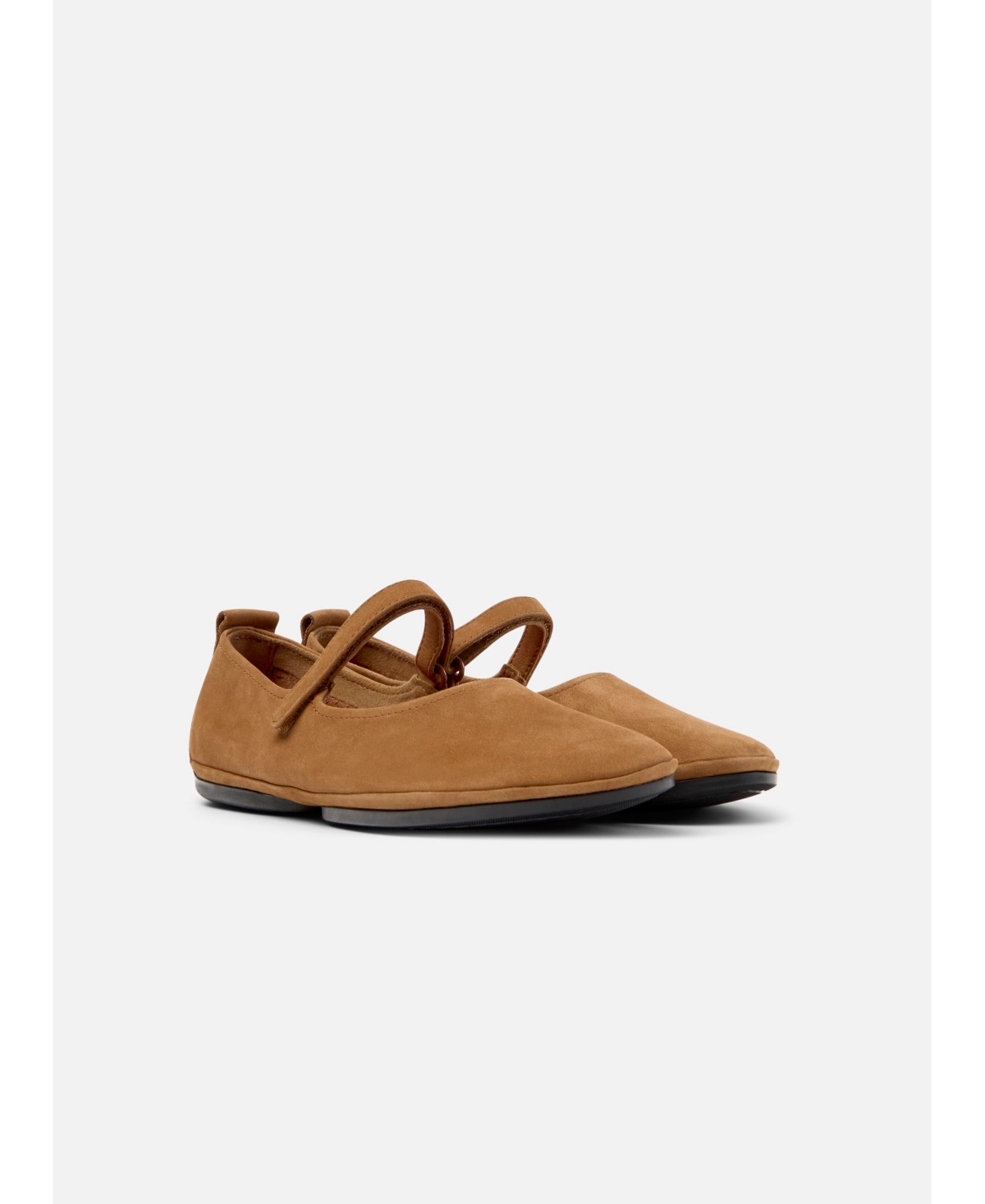 Click here for Camper Right Nina Leather Flats - Brown prices