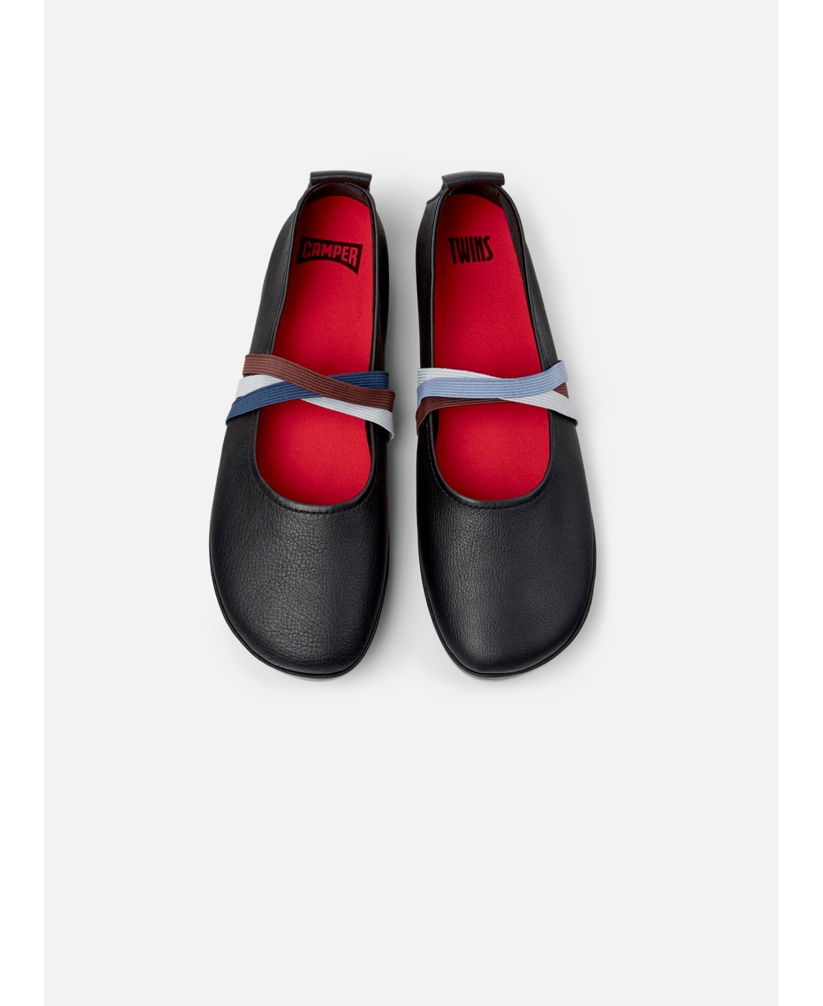 Click here for Camper Right Nina Tws Leather Mary Jane - Black prices
