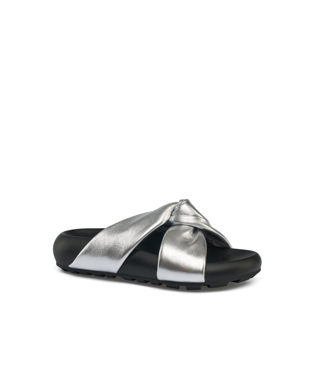 Click here for Jslides Calista Sandal - Slver leather prices