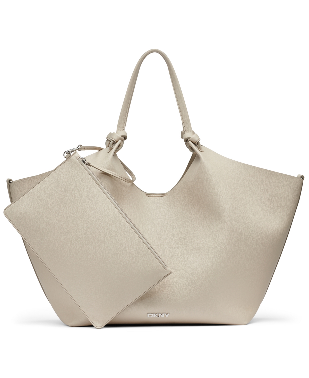 Click here for Dkny Paula Commuter Large Tote - Light Taupe prices