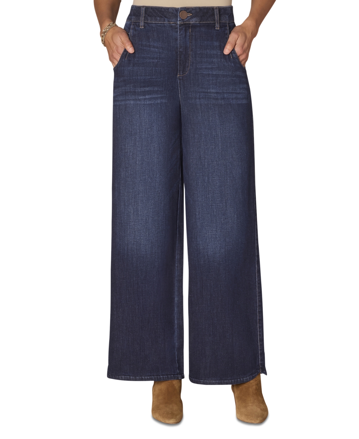 Click here for Democracy Petite Absolution Skyrise Tulip-Hem Wide... prices