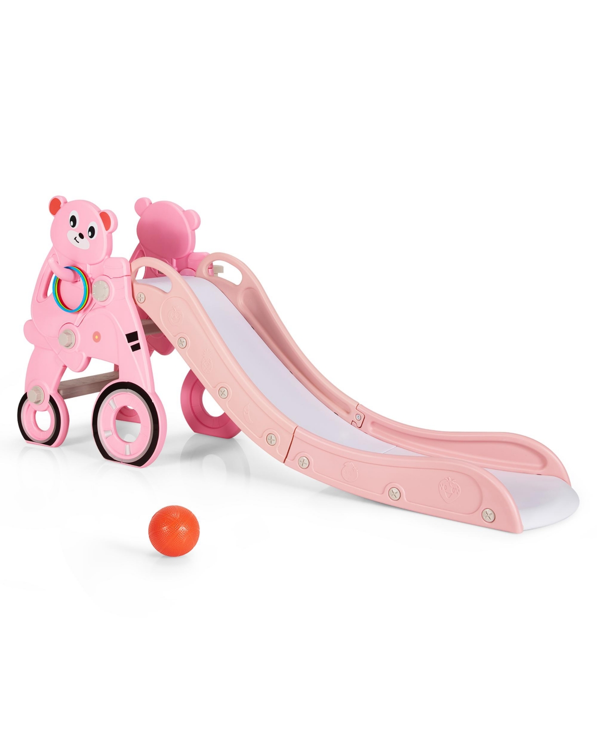 Click here for 4 in 1 Foldable Baby Slide Toddler Climber Slide P... prices