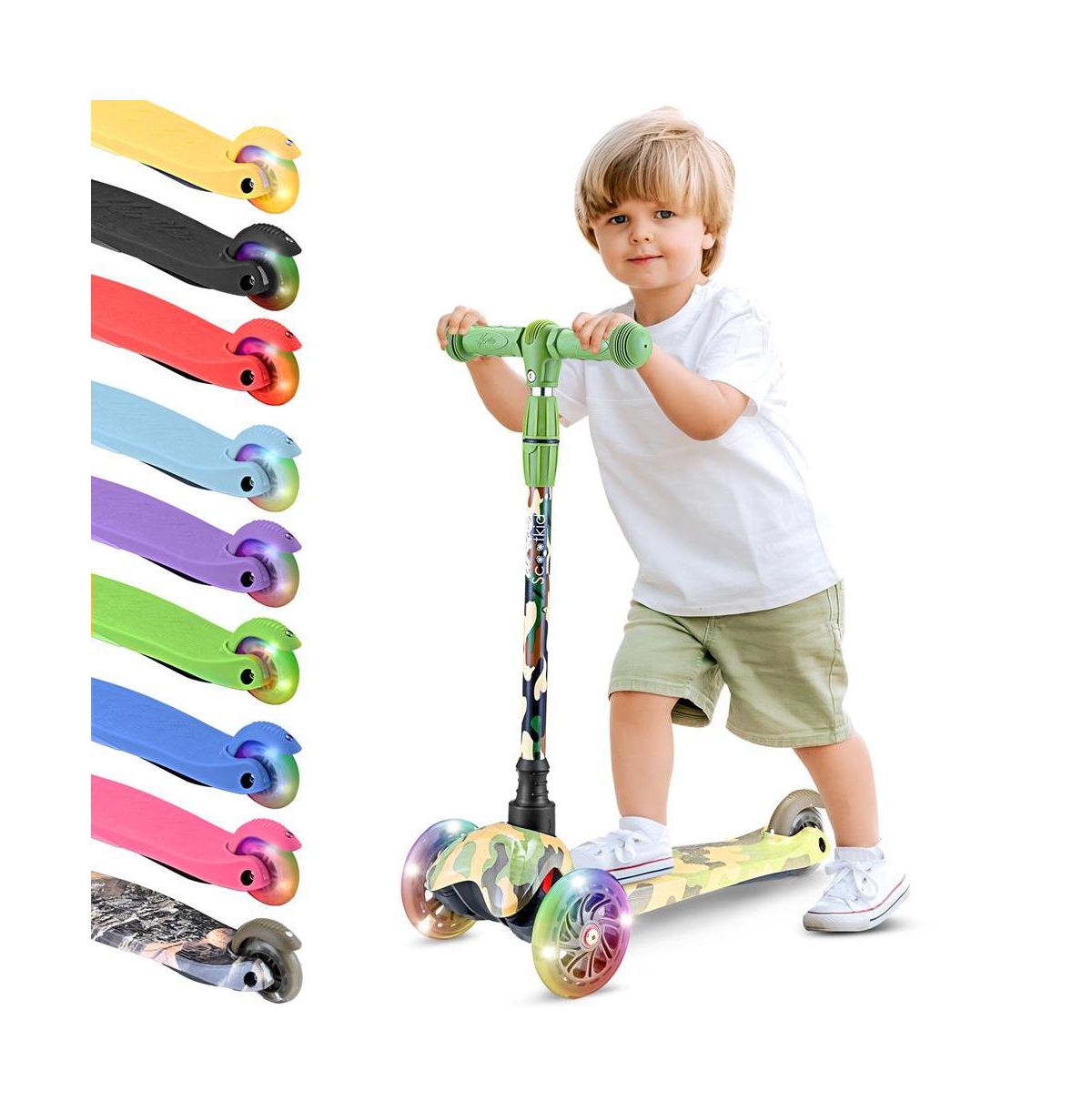 Click here for Lightweight and Adjustable Mini Kickboard Scooter... prices