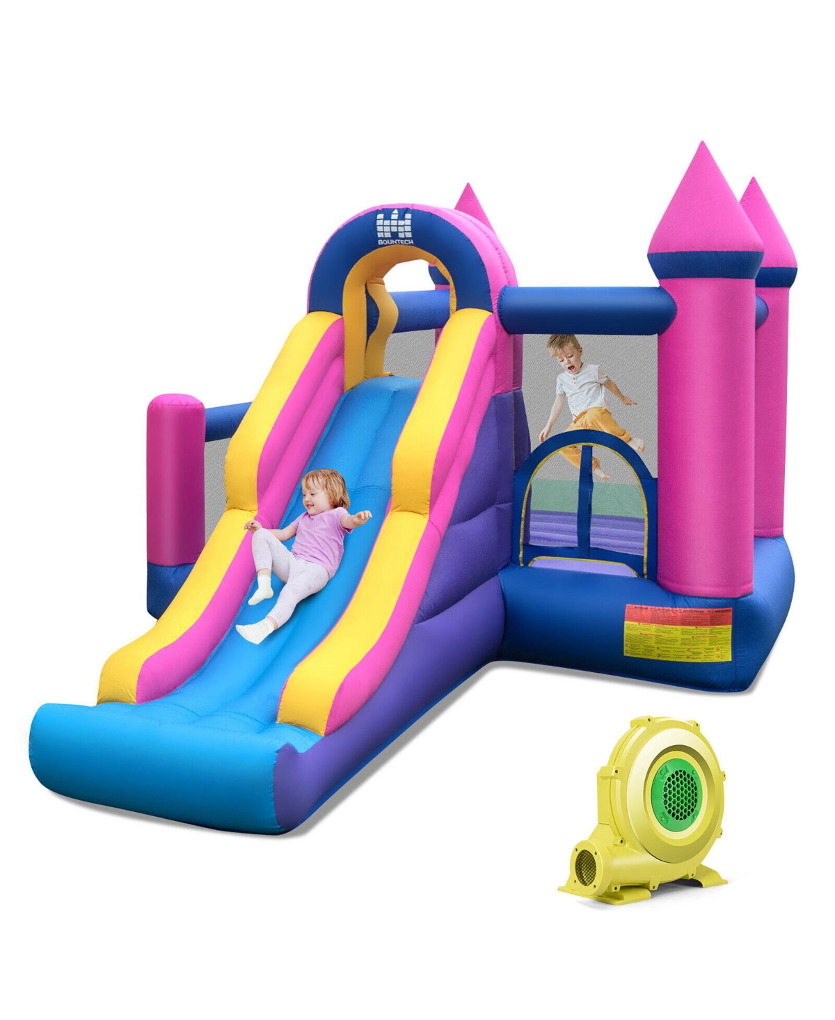 Click here for Gymax Kids Inflatable Bounce Castle 7-in-1 Jumping... prices