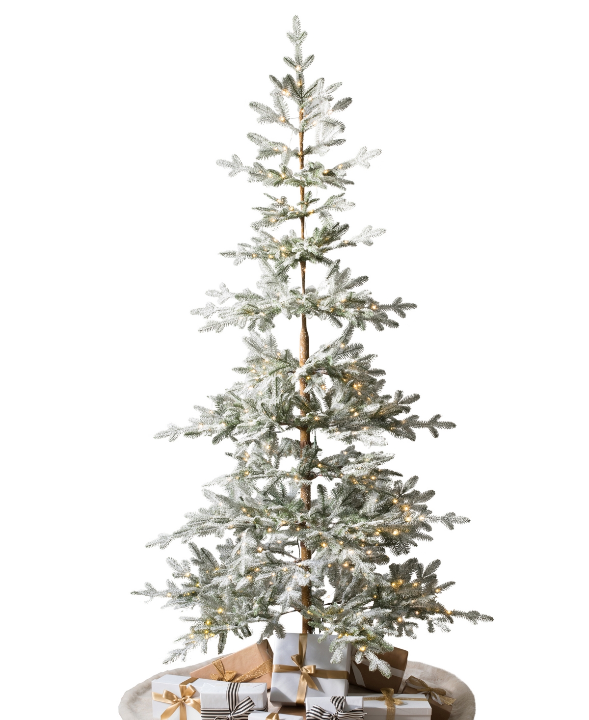 Click here for Balsam Hill 9 ft Pre-Lit Frosted Alpine Balsam Tre... prices