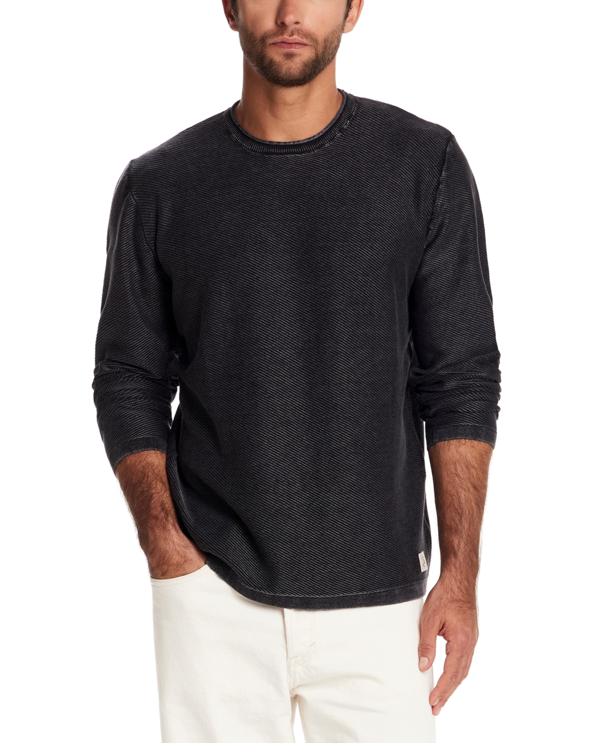 Click here for Weatherproof Vintage Mens Crewneck Stonewash Sweat... prices