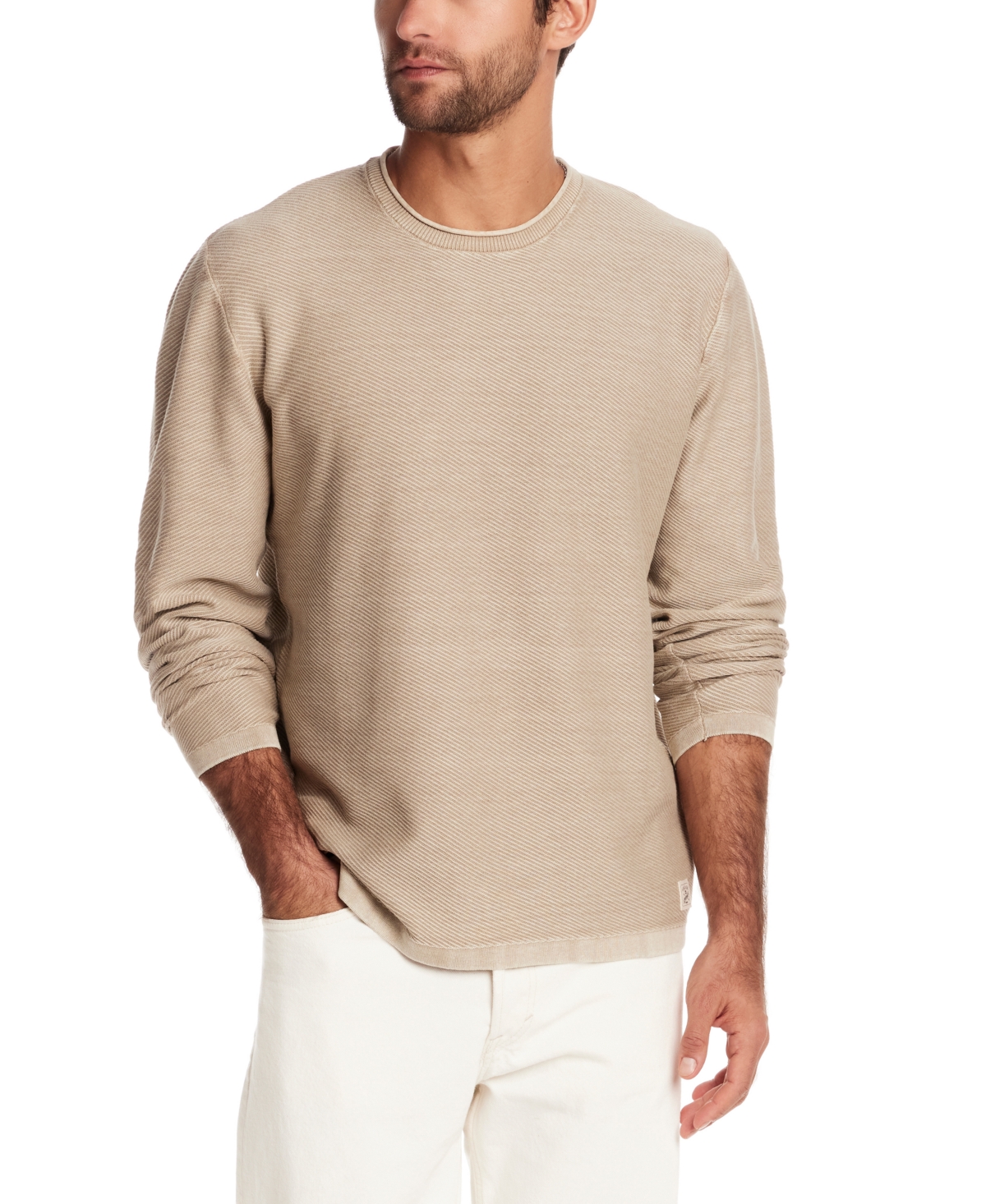 Click here for Weatherproof Vintage Mens Crewneck Stonewash Sweat... prices