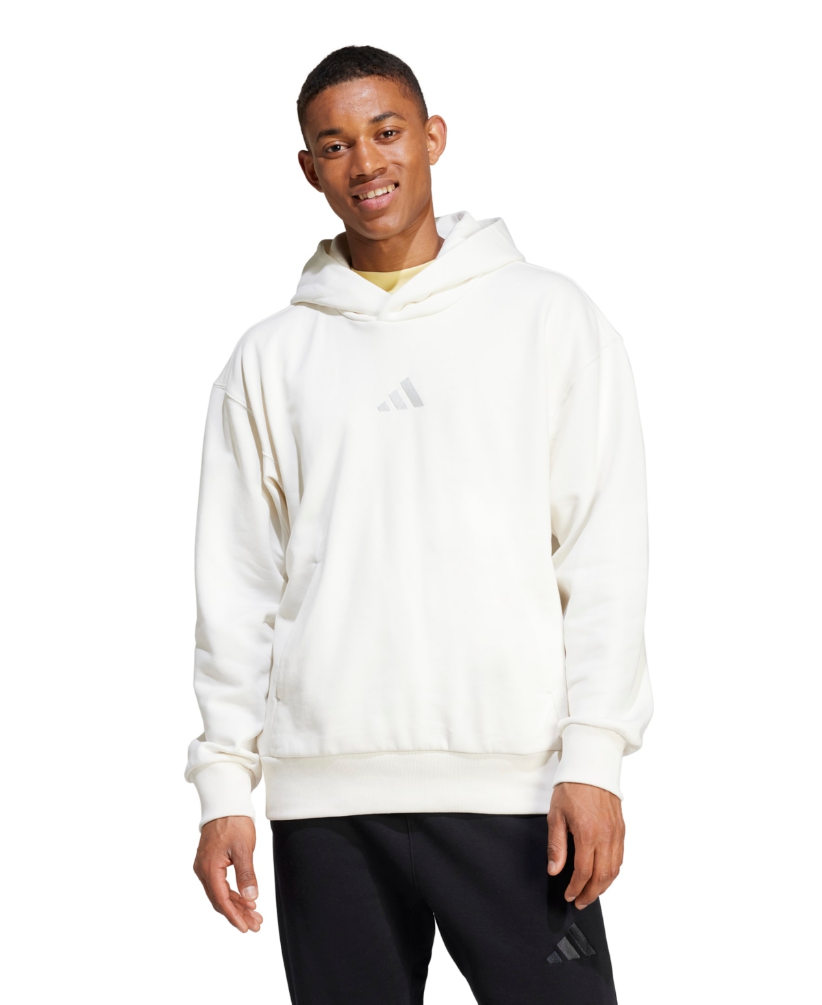 Click here for adidas Mens All Season Fleece Hoodie - Off white prices
