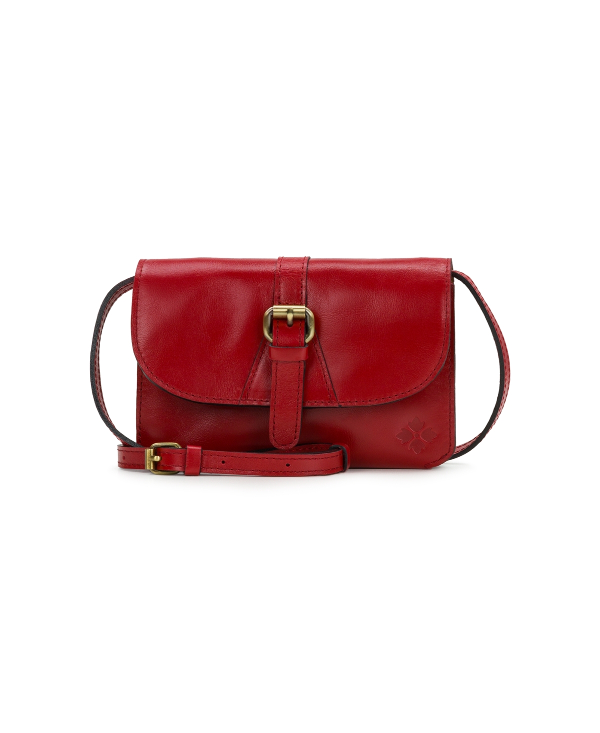 Click here for Patricia Nash Torri Small Leather Crossbody - Rose... prices