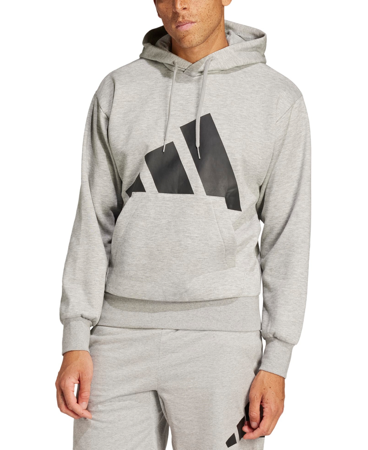Click here for adidas Mens Essentials Big Logo Fleece Hoodie - Mg... prices
