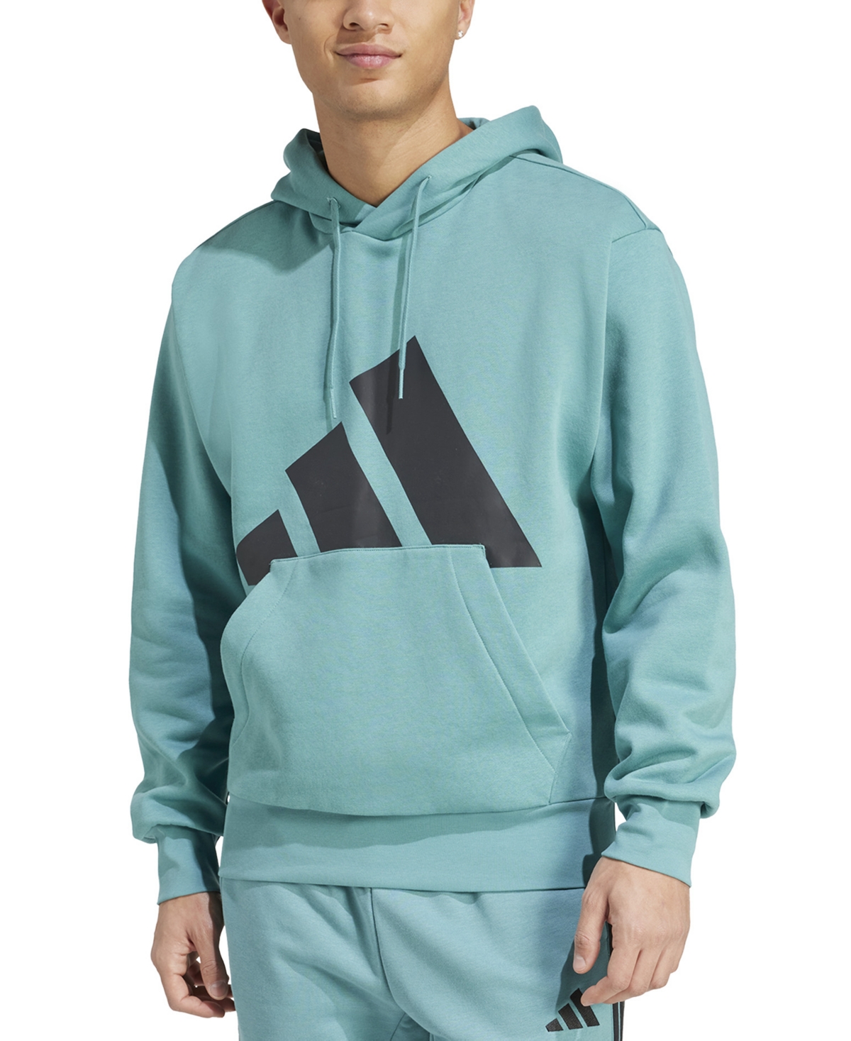 Click here for adidas Mens Essentials Big Logo Fleece Hoodie - Te... prices