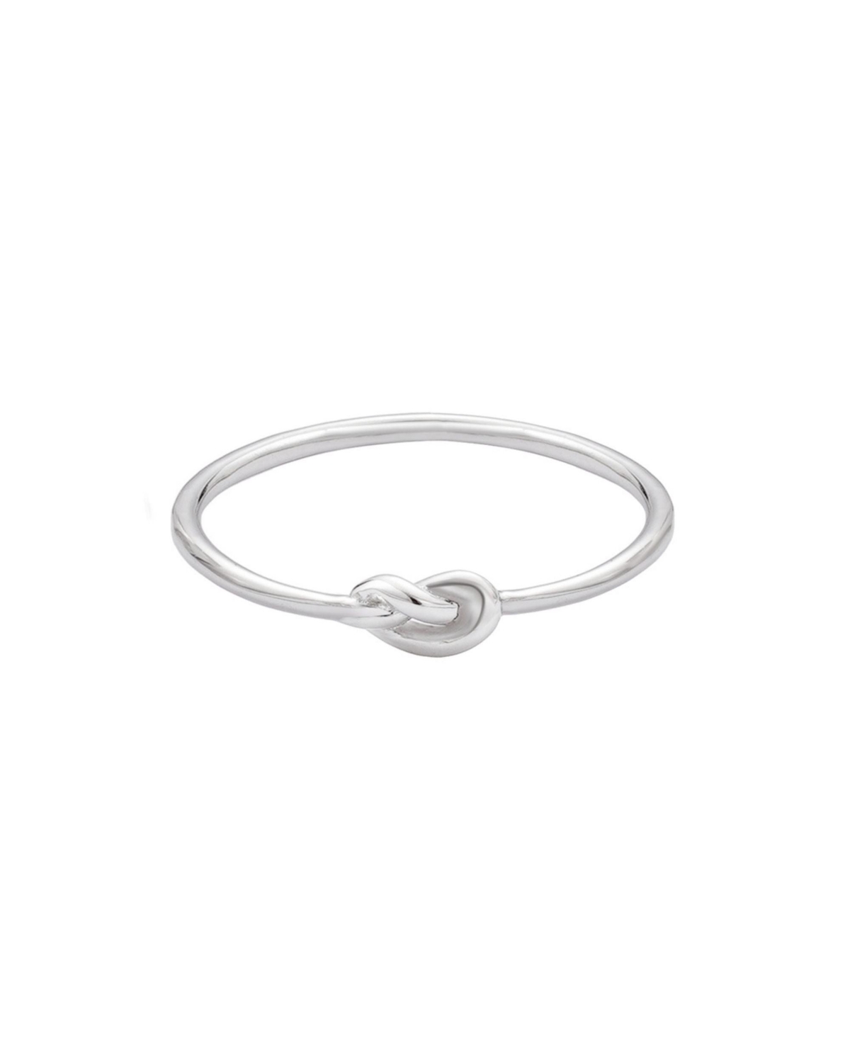 Click here for Adornia Fine .925 Sterling Silver Dainty Knot Ring... prices