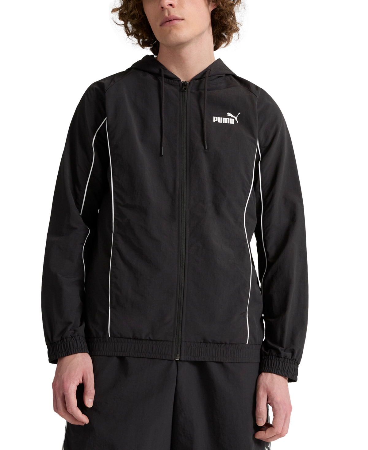 Click here for Puma Mens Sport Full-Zip Hooded Track Jacket - Pum... prices
