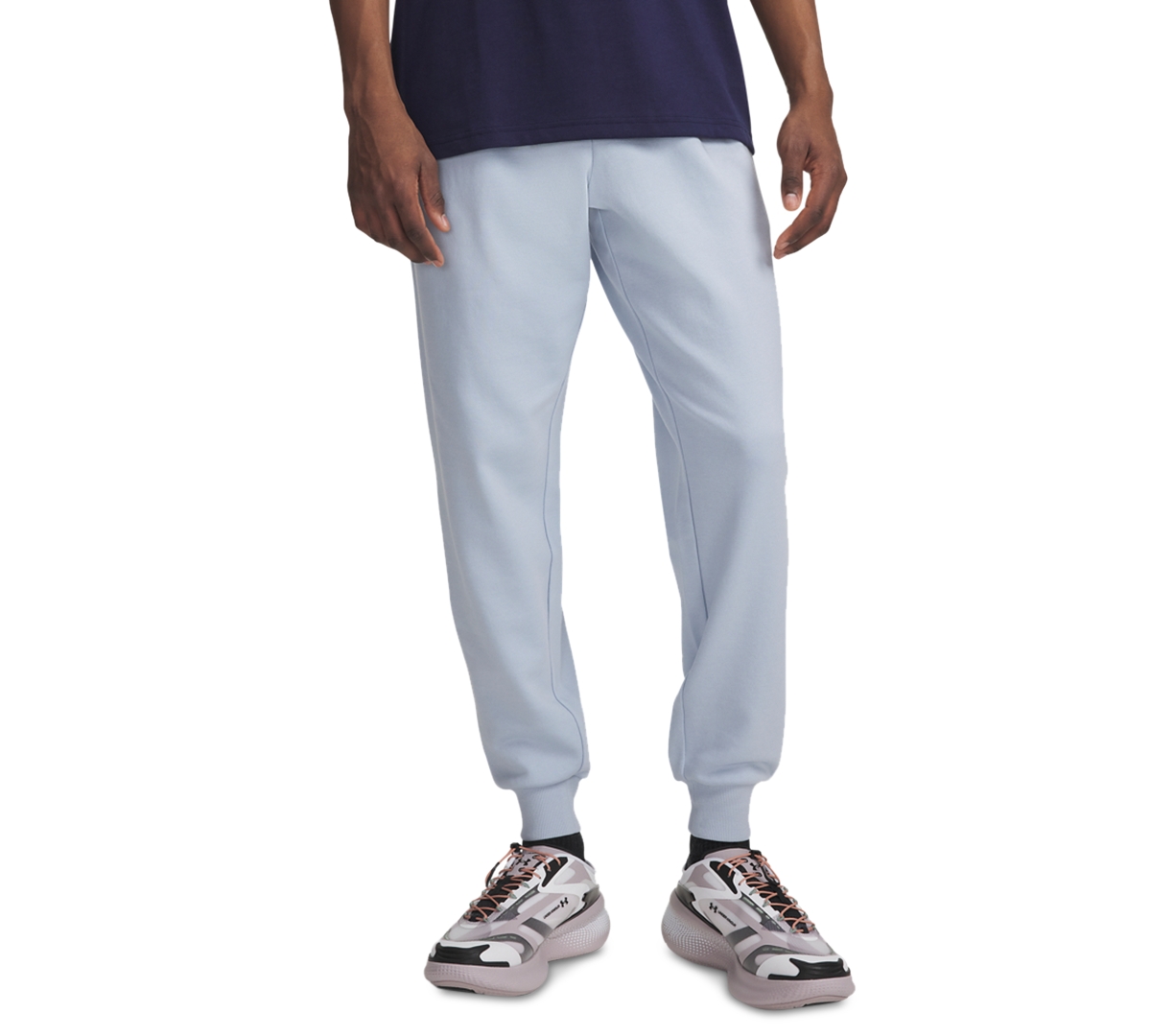 Click here for Under Armour Mens Rival Tapered-Fit Fleece Joggers... prices