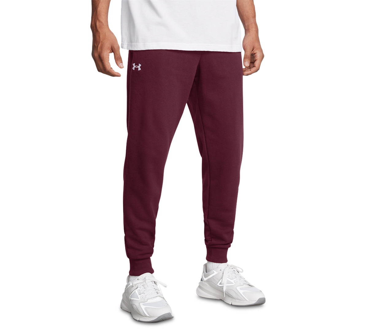 Click here for Under Armour Mens Rival Tapered-Fit Fleece Joggers... prices