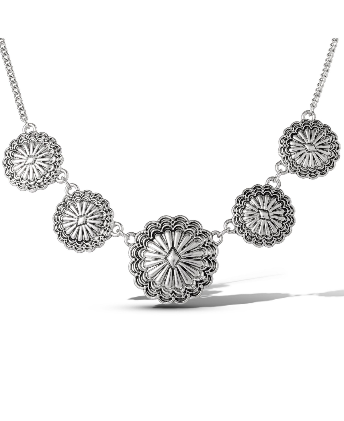 Click here for Jessica Simpson Statement Medallion Necklace in An... prices