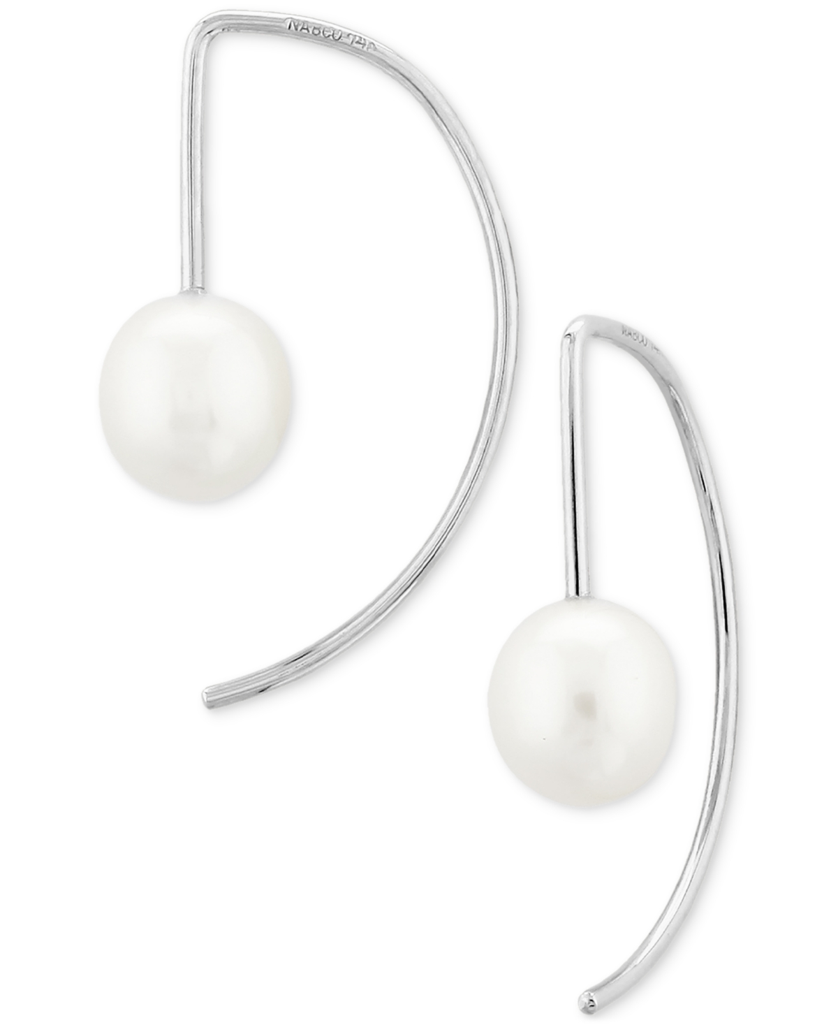 Click here for Macys Cultured Freshwater Pearl (6mm) Threader Sem... prices