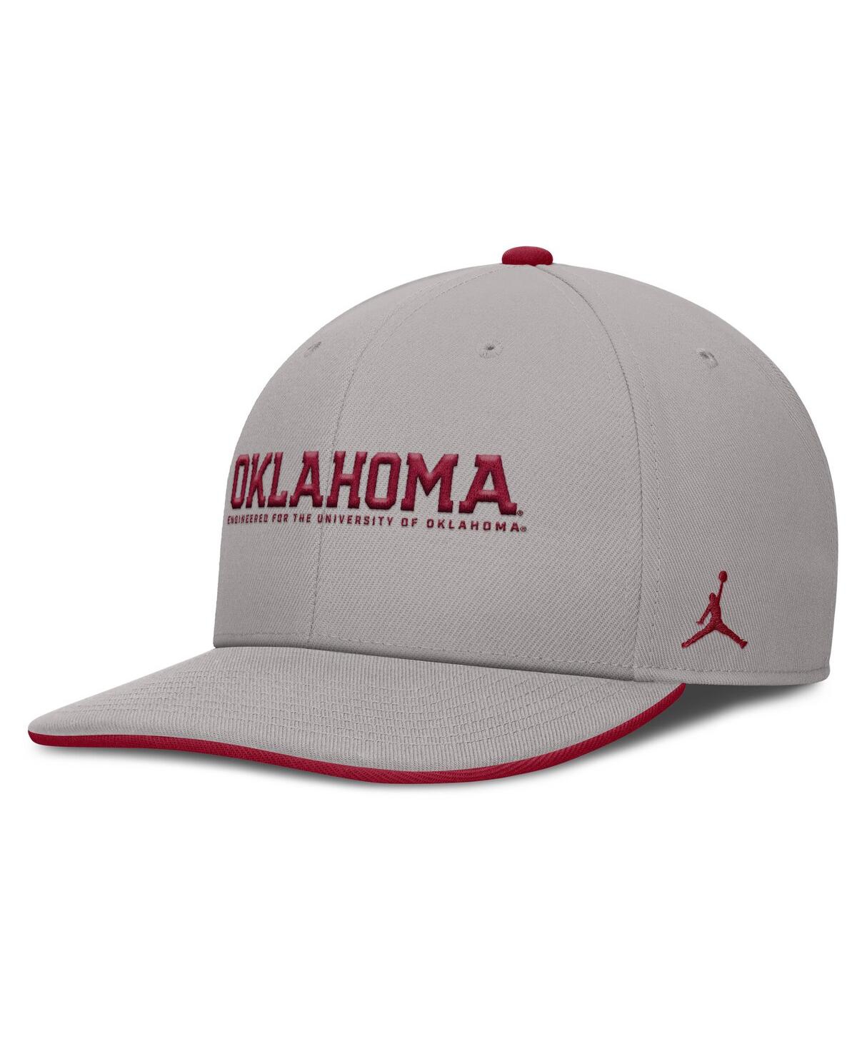 Click here for Jordan Mens Gray Oklahoma Sooners 2025 On-Field Pr... prices