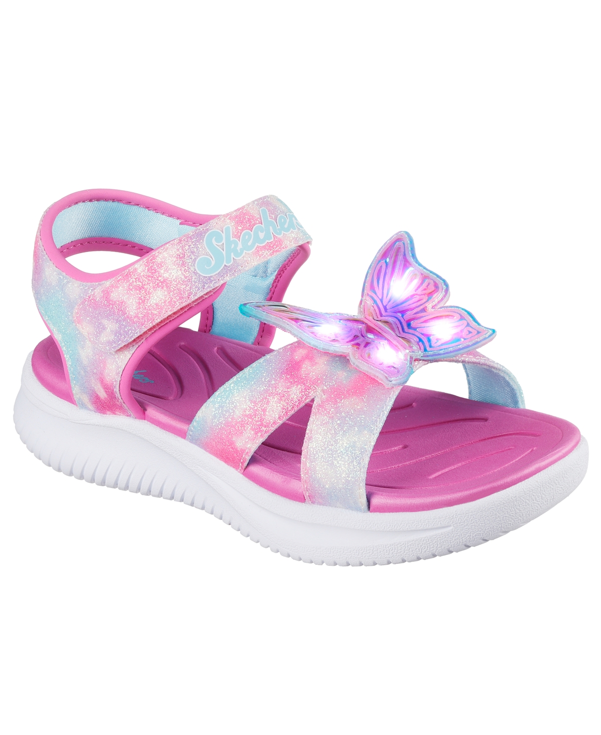 Click here for Skechers Little Girls Jumpsters Sandal - Butterfly... prices