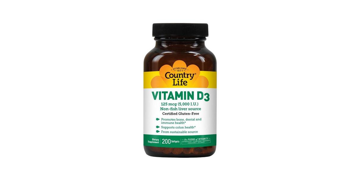 Click here for Country Life Vitamin D3  5000 Iu  200 Softgels prices