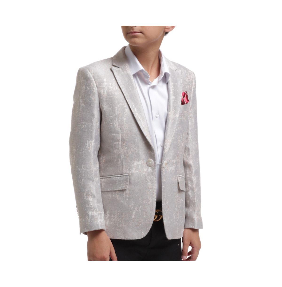 Click here for Elie Balleh Toddler Gold Slim Fit Classic Blazer -... prices