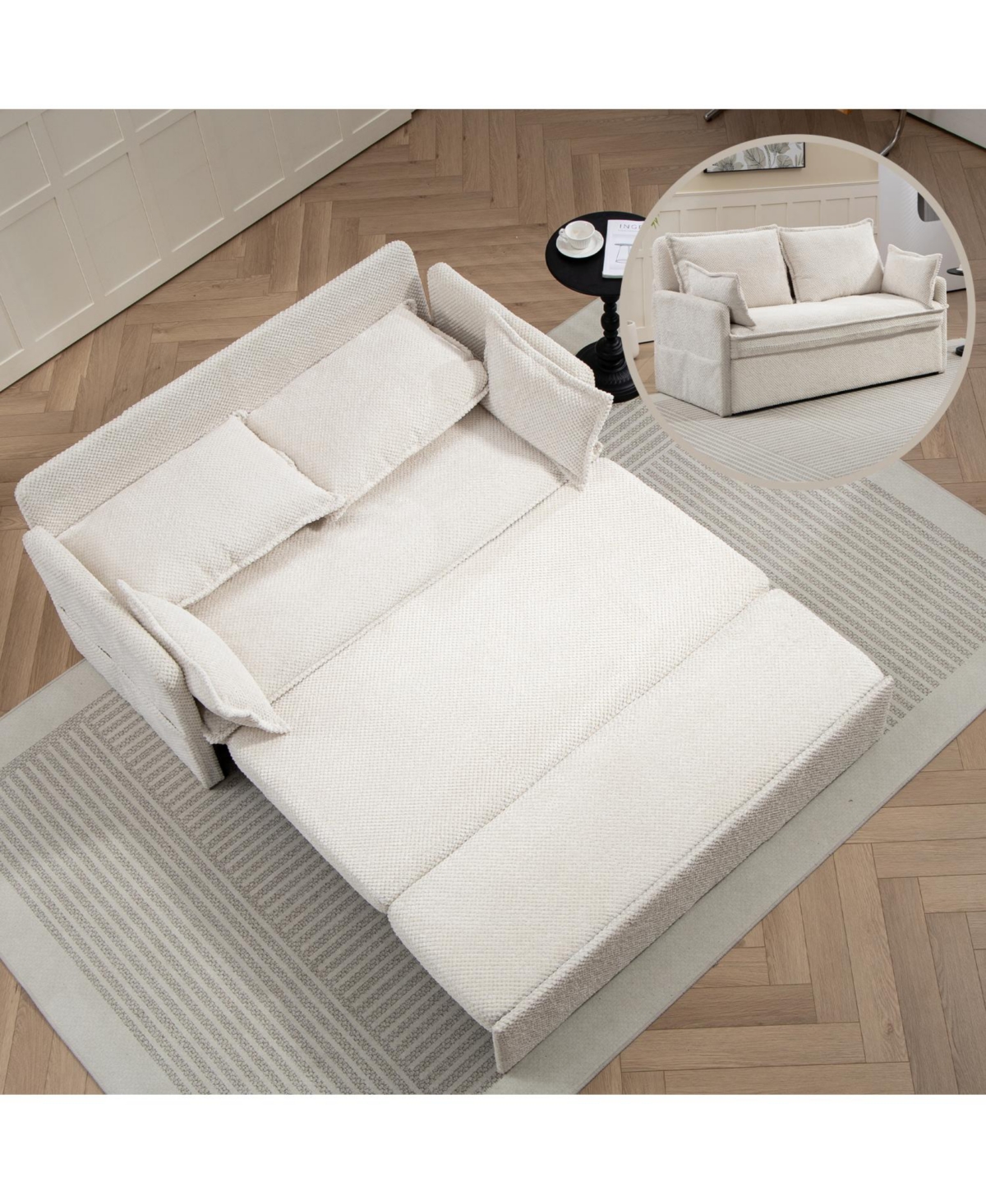 Click here for Streamdale Furniture Corduroy Convertible Sleeper... prices