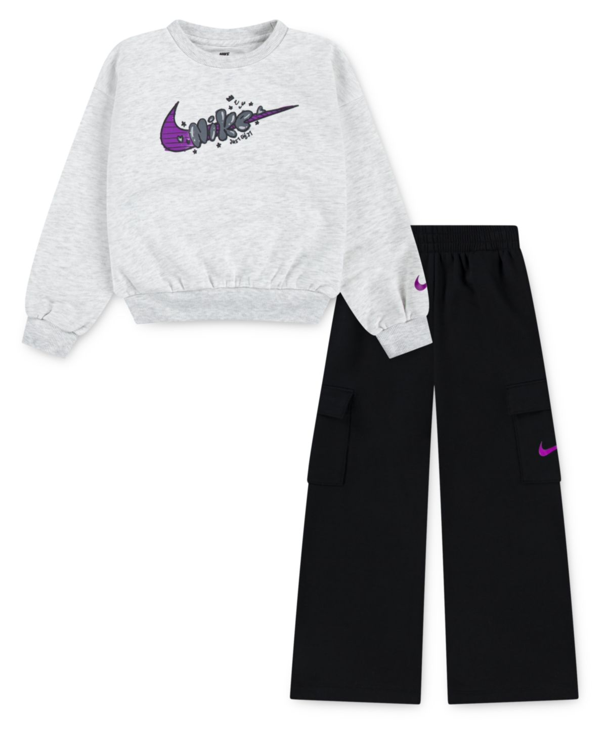 Click here for Nike Toddler and Little Girls 2-Piece Essentials C... prices