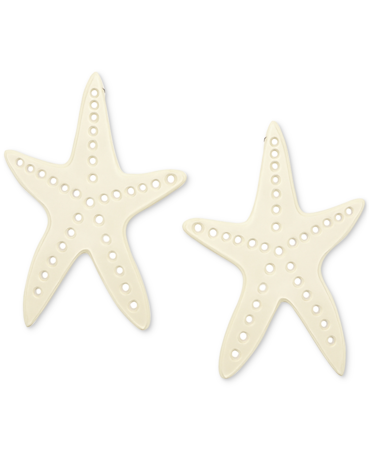 Click here for Swanky Designs Starfish Stud Earrings - Ivory Pear... prices