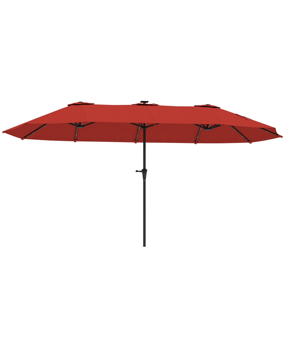 Click here for Outsunny 13 Double-Sided Patio Umbrella with Solar... prices