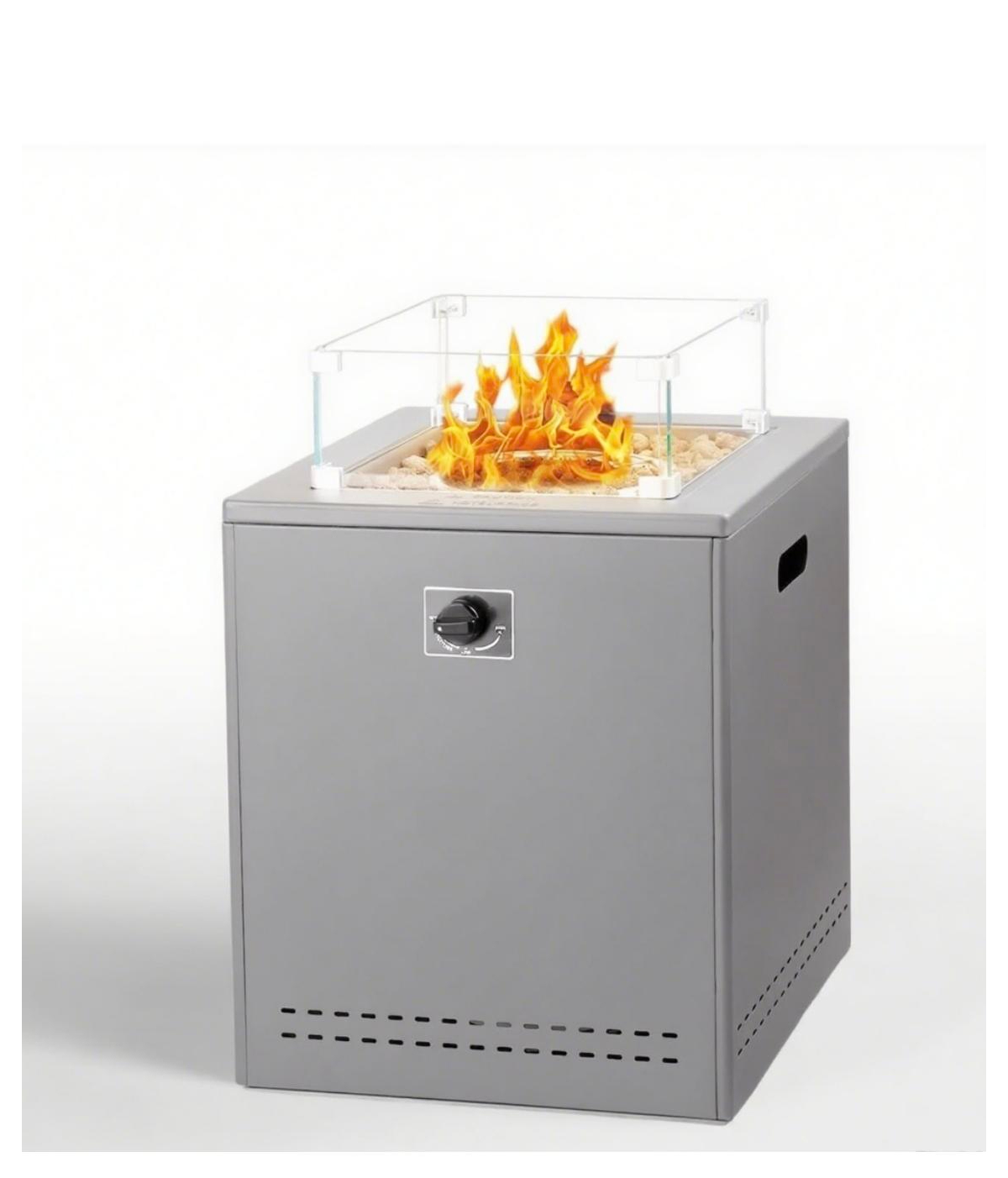 Click here for Cowsar 20 Square Fire Pit Table  Propane Fire Pit... prices