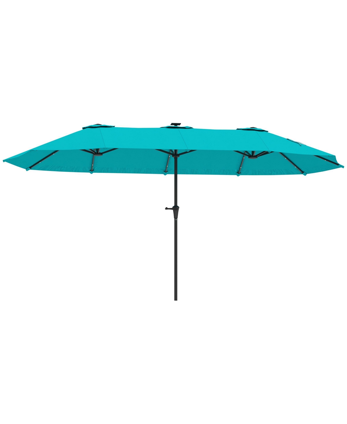 Click here for Outsunny 13 Double-Sided Patio Umbrella with Solar... prices