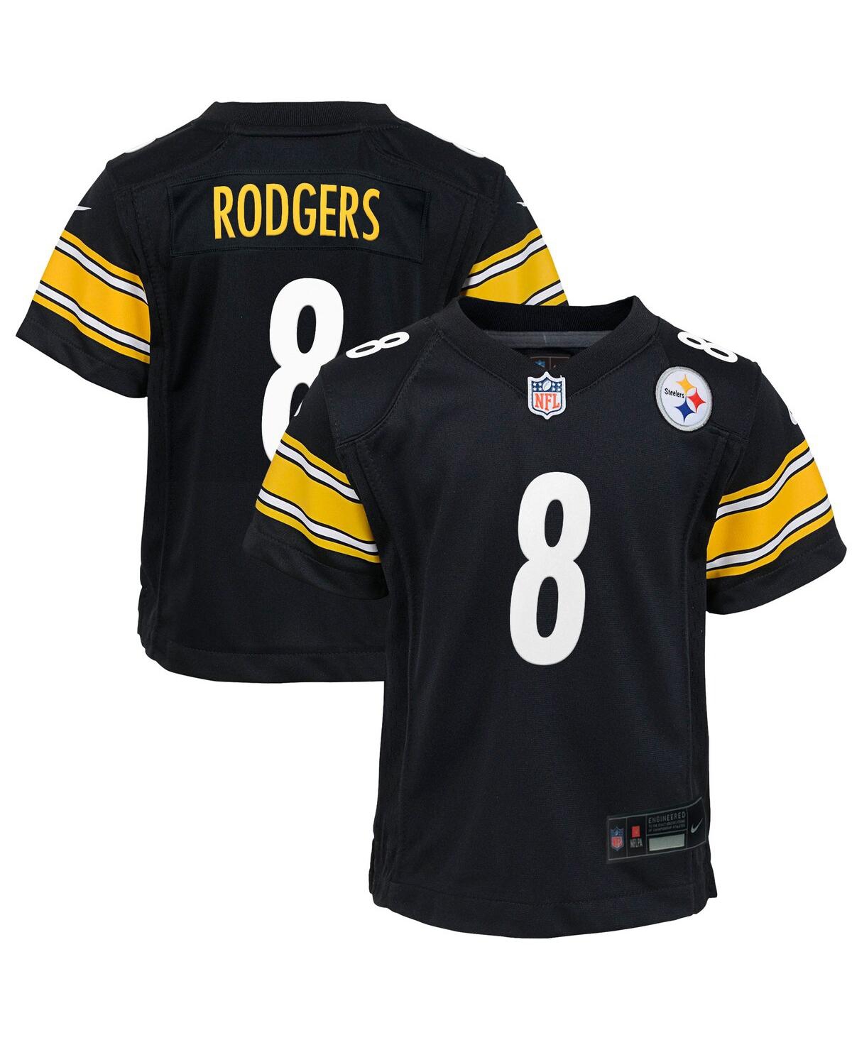 Click here for Nike Big Boys and Girls Aaron Rodgers Black Pittsb... prices