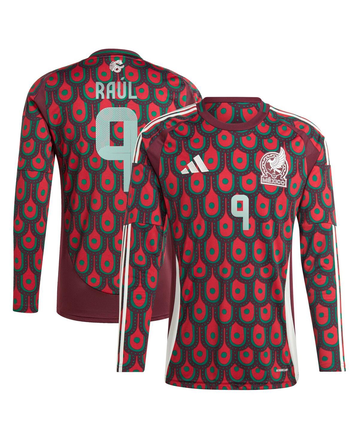Click here for Adidas Mens Raul Jimenez Burgundy Mexico National... prices