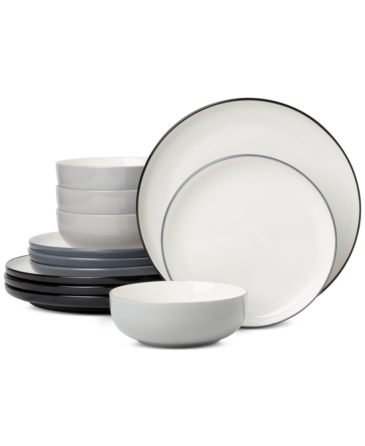 Click here for Oneida 24/7 Colors 12-Pc. Dinnerware Set  Service... prices