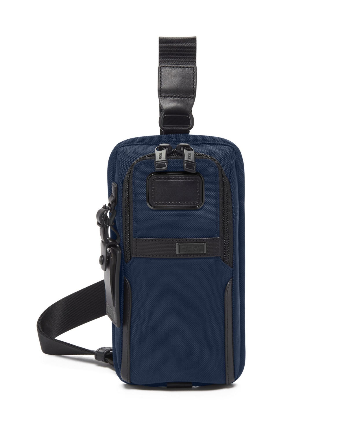Click here for Tumi Alpha 10.5 Compact Sling Crossbody Bag - Navy prices