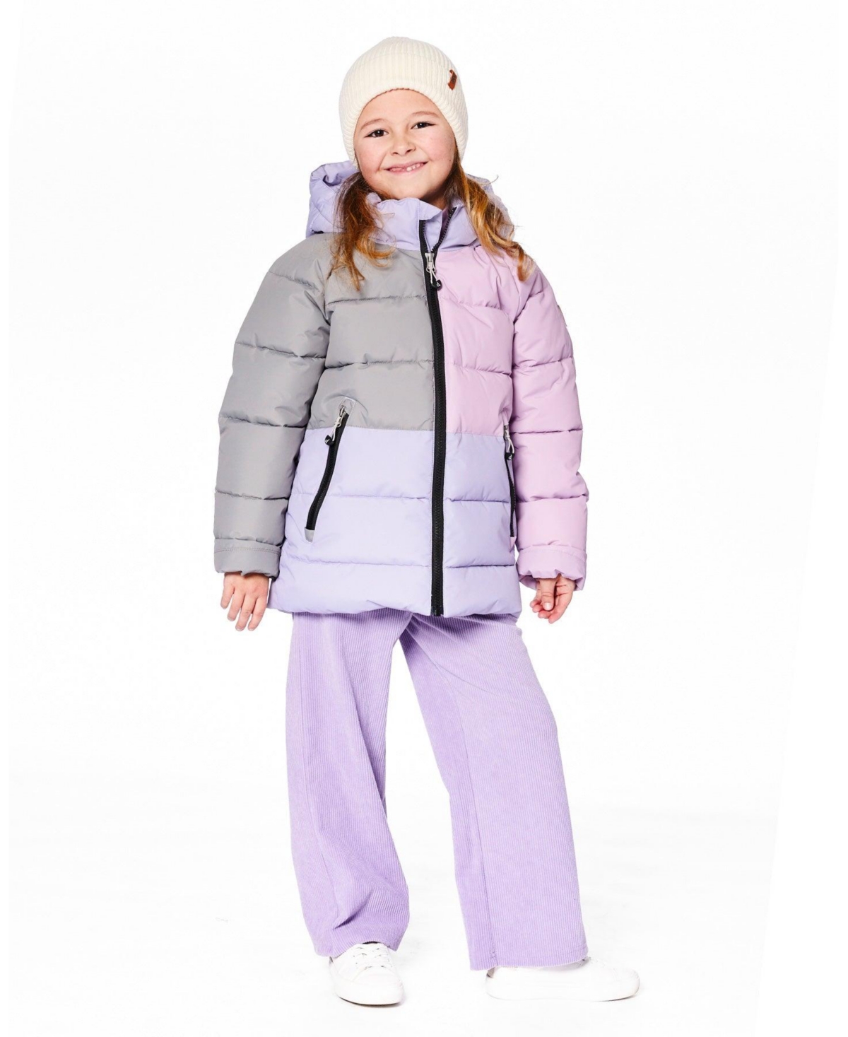 Click here for Deux par Deux Girl Colorblocked Puffy Winter Coat... prices