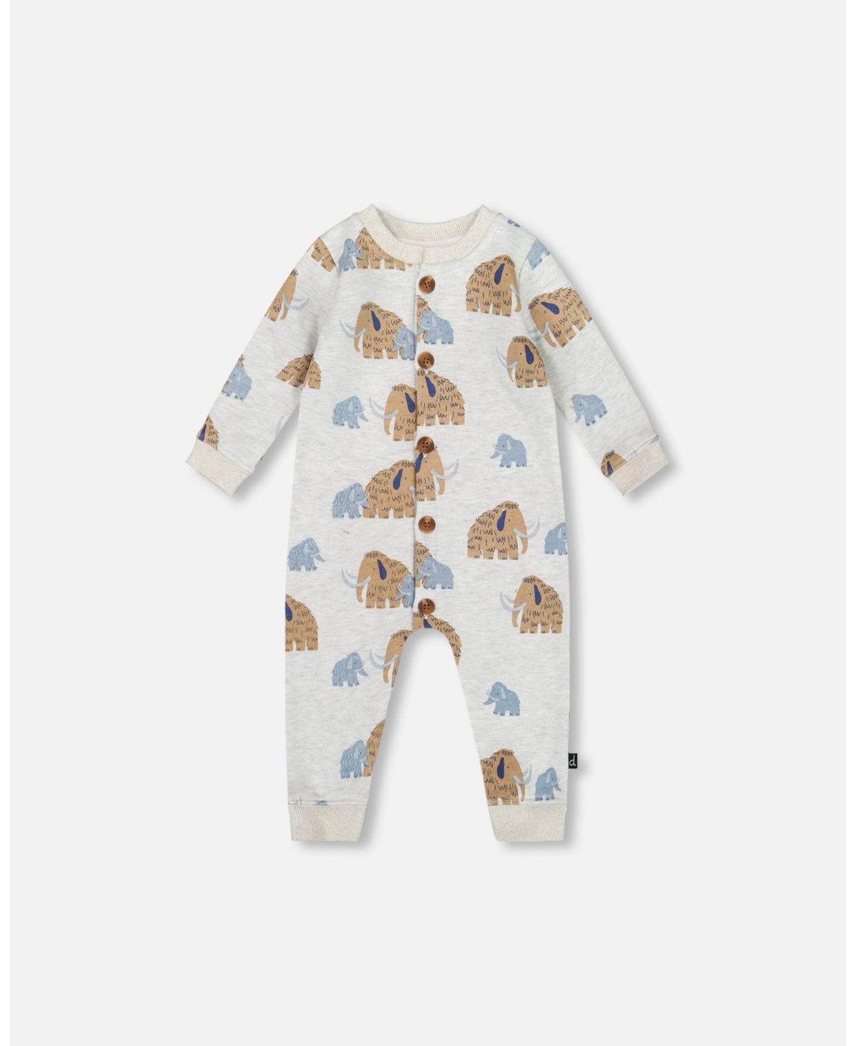 Click here for Deux par Deux Baby Boy One-Piece Fleece Romper Bei... prices